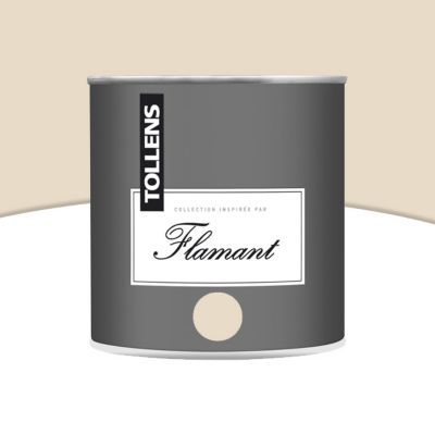 Peinture murs et boiseries Tollens Flamant Perlina Mat 0,5L | Castorama