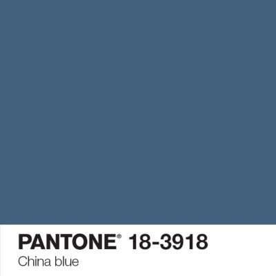 Peinture murs et boiseries Tollens Pantone 18-3918 china blue satin 1L ...