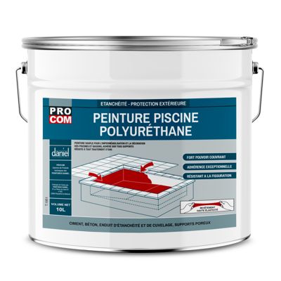Peinture piscine béton, peinture polyuréthane pour piscine et bassin ...