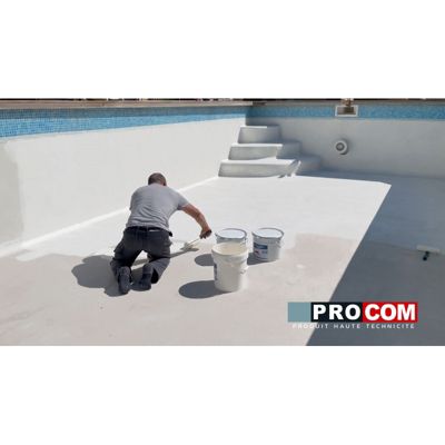 Peinture piscine béton, peinture polyuréthane pour piscine et bassin ...