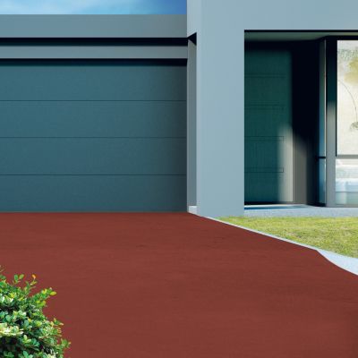 Peinture pour sol Ecran+ Sol Dulux Valentine satin rouge carrelage 2,5L