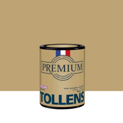 Peinture Tollens premium murs, boiseries et radiateurs doré soufre ...