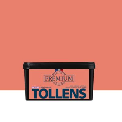 Peinture Tollens premium murs, boiseries et radiateurs rose corail ...