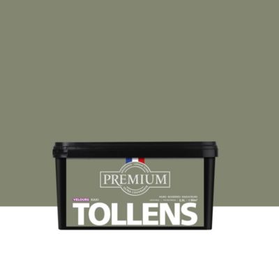 Peinture Tollens premium murs, boiseries et radiateurs velours vert ...