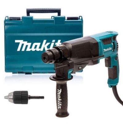 Perforateur-burineur SDS Plus 800 W 26 mm Makita MHR2630X7 - 2,4 J, 4 m ...