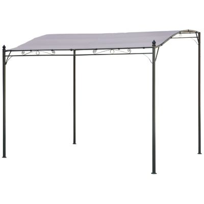 Pergola murale 3 x 2,5m NICE taupe - HAPPY GARDEN | Castorama