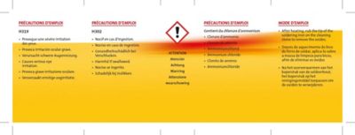 Pierre ammoniacale Castolin L.65 x l.45 x H.20 mm