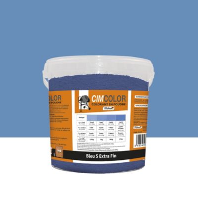 Pigments en poudre Cimcolor pour béton ciment enduit joint chaux ...