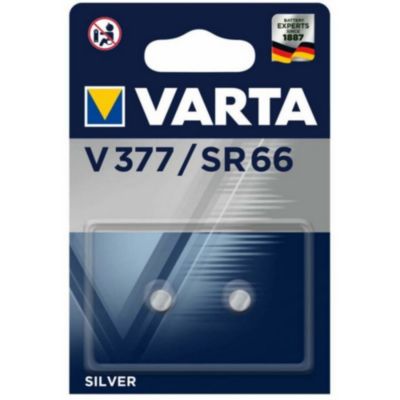 Pile de montre Varta V377 SR66, pack de 2 | Castorama
