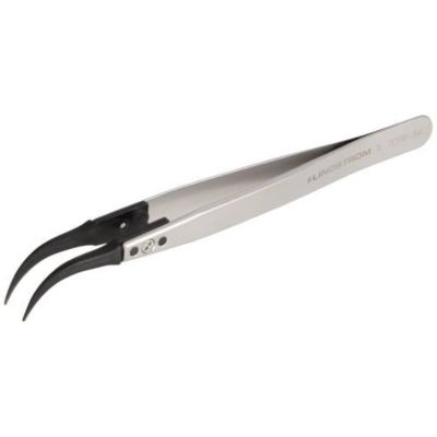 Pince brucelle ESD TL 7CFR-SA 130 mm, pointes remplaçables en fibre de ...
