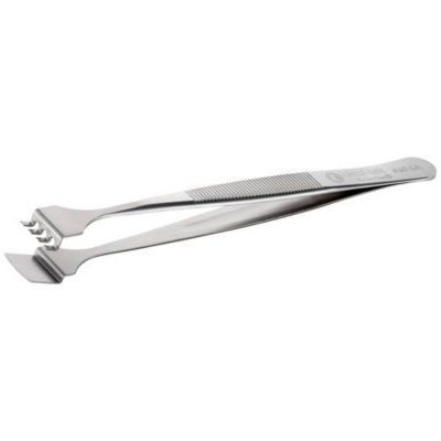 Pince brucelle semi-conducteur 4WF 4WF.SA.1.IT 125 mm, pointes fines 0 ...