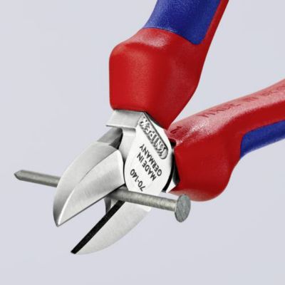 Pince coupante diagonale Knipex 70 05 140, 140 mm, tête effilée ...