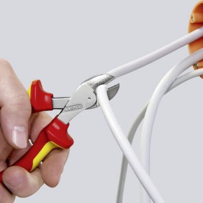 Pince coupante diagonale Knipex X-Cut 73 06 160 T VDE 160 mm - coupe ...