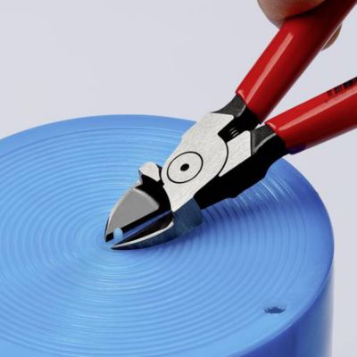 Pince coupante latérale pour plastique sans facette 72 01 140, 140 mm ...