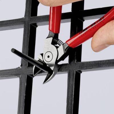 Pince coupante latérale pour plastique sans facette 72 01 140, 140 mm ...