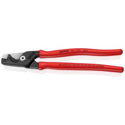 Pince coupe-câbles Knipex StepCut XL 95 11 225, coupe à cliquet 2 ...