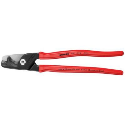 Pince coupe-câbles Knipex StepCut XL 95 11 225, coupe à cliquet 2 ...