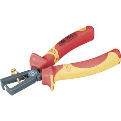 Pince à dénuder VDE NWS 145-69-VDE-160, 160 mm, dénudage jusqu'à 10 mm² ...