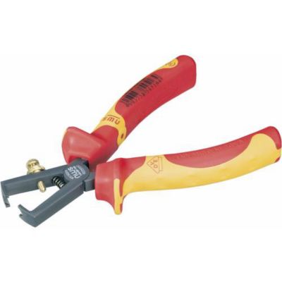 Pince à dénuder VDE NWS 145-69-VDE-160, 160 mm, dénudage jusqu'à 10 mm² ...
