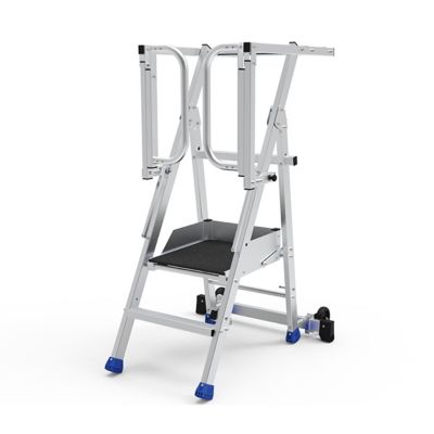 PIRL pliant portillon saloon 2 marches - Hauteur max. travail 2.50m ...