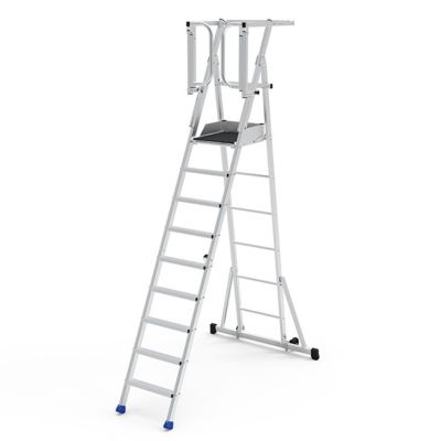 PIRL pliant portillon saloon 9 marches - Hauteur max. travail 4.25m ...