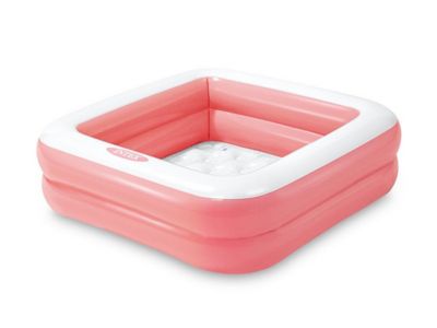 Piscine gonflable carrée Rose - Intex | Castorama