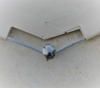 Piton Douille Rétractable - Pour fixation bâche couverture de piscine ...