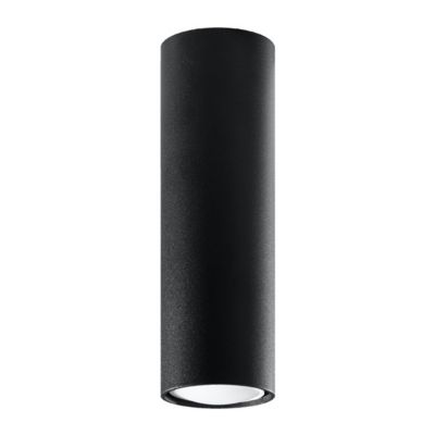 Plafonnier en Acier - LUMINIS 90357 - Noir - IP20 - Max 10W LED - GU10 ...