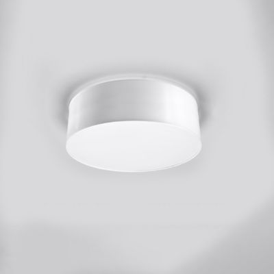 Plafonnier en PVC - ANDROMEDA 90033 - Blanc - IP20 - Max 15W LED - E27 ...