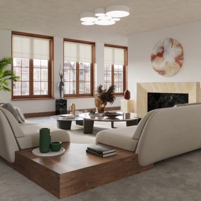 Plafonnier en PVC - ANDROMEDA 90033 - Blanc - IP20 - Max 15W LED - E27 ...