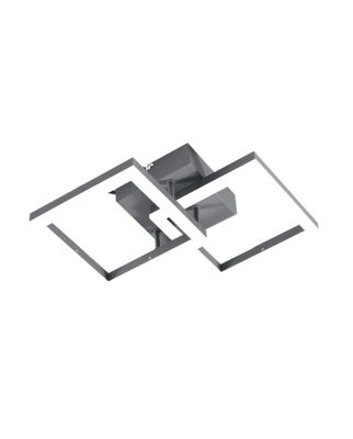 Plafonnier LED moderne BARD 21W anthracite 3394-28-282 Fabas Luce