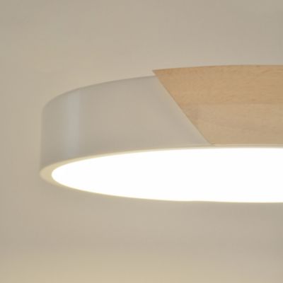 Plafonnier Otto LED intégrée IP20 2300lm 18W blanc chaud ∅30 x H.5cm ...
