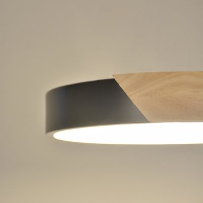 Plafonnier Otto LED intégrée IP20 2300lm 18W blanc chaud ∅30 x H.5cm ...