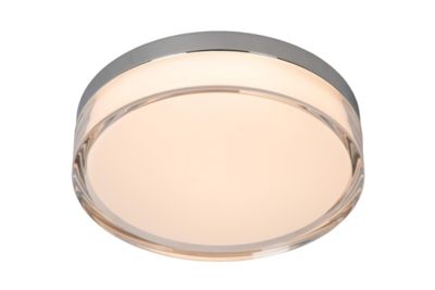 Plafonnier PLANO en acrylique avec LED intégré - Opalin - Lucide