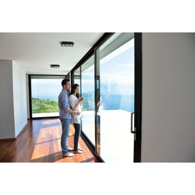 Plafonnier rectangulaire noir Aluminium Orientable GU10 STOBI