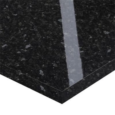 Plan de travail snack stratifié noir brillant Everest 208 x 40 cm ép.38 ...