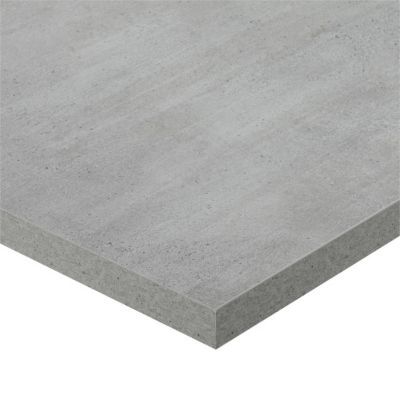 Plan de travail stratifié aspect béton hydrofuge Pietra 208 x 65 cm ép ...