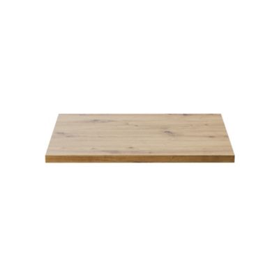 Plan pour meuble sous vasque BRAZZA 60 cm Chene clair Epaisseur 2,5 cm ...
