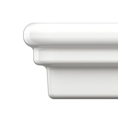 Plan vasque en céramique blanc l.80 cm, GoodHome Endell