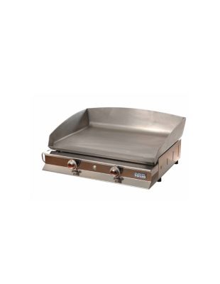 Plancha Gaz 2 Feux FERIA Plaque Inox - Plancha Tonio