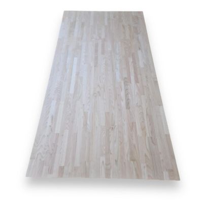 Planche en châtaignier massif abouté AB 40x1220x2440 mm
