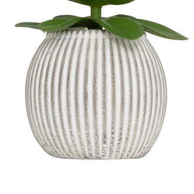 Plante artificielle petit format Ubi H7cm- Noir- Atmosphera