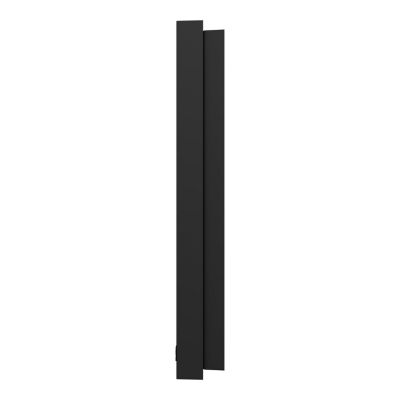 Plaque de finition 1 poste, noir onyx, Odace