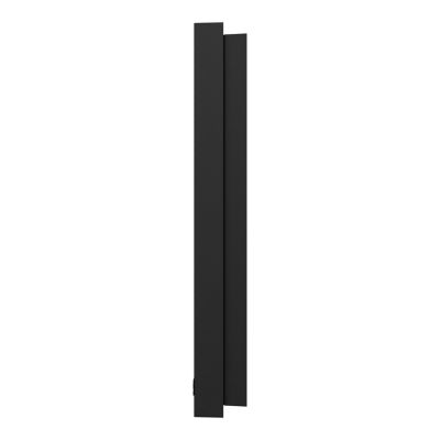 Plaque de finition 2 postes, noir onyx, Odace