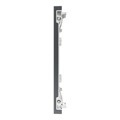 Plaque de finition centrale, effet Perle noire, Odace Architecte