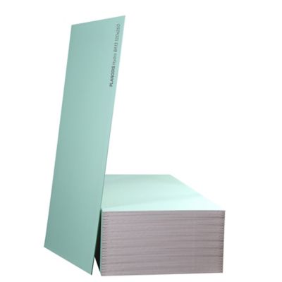 Plaque de plâtre hydrofuge BA13 Planodis 260 x 120 cm, ép.12,5 mm ...