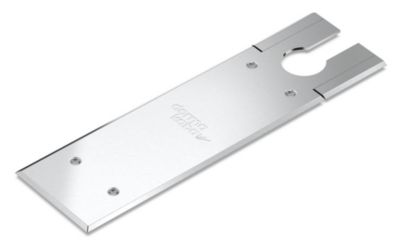 Plaque inox N7410 pour BTS 80 - DORMA - 46700000