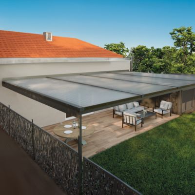 Plaque polycarbonate alvéolaire l.0.98 x L.3m, ep.16 mm, 2.5KG/M3