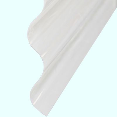 Plaque polyester ondulée transparent 200 x 92 cm, ép. 0,5mm (vendue à ...