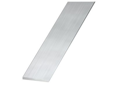 Plat aluminium brut 50 x 3 mm, 1 m | Castorama
